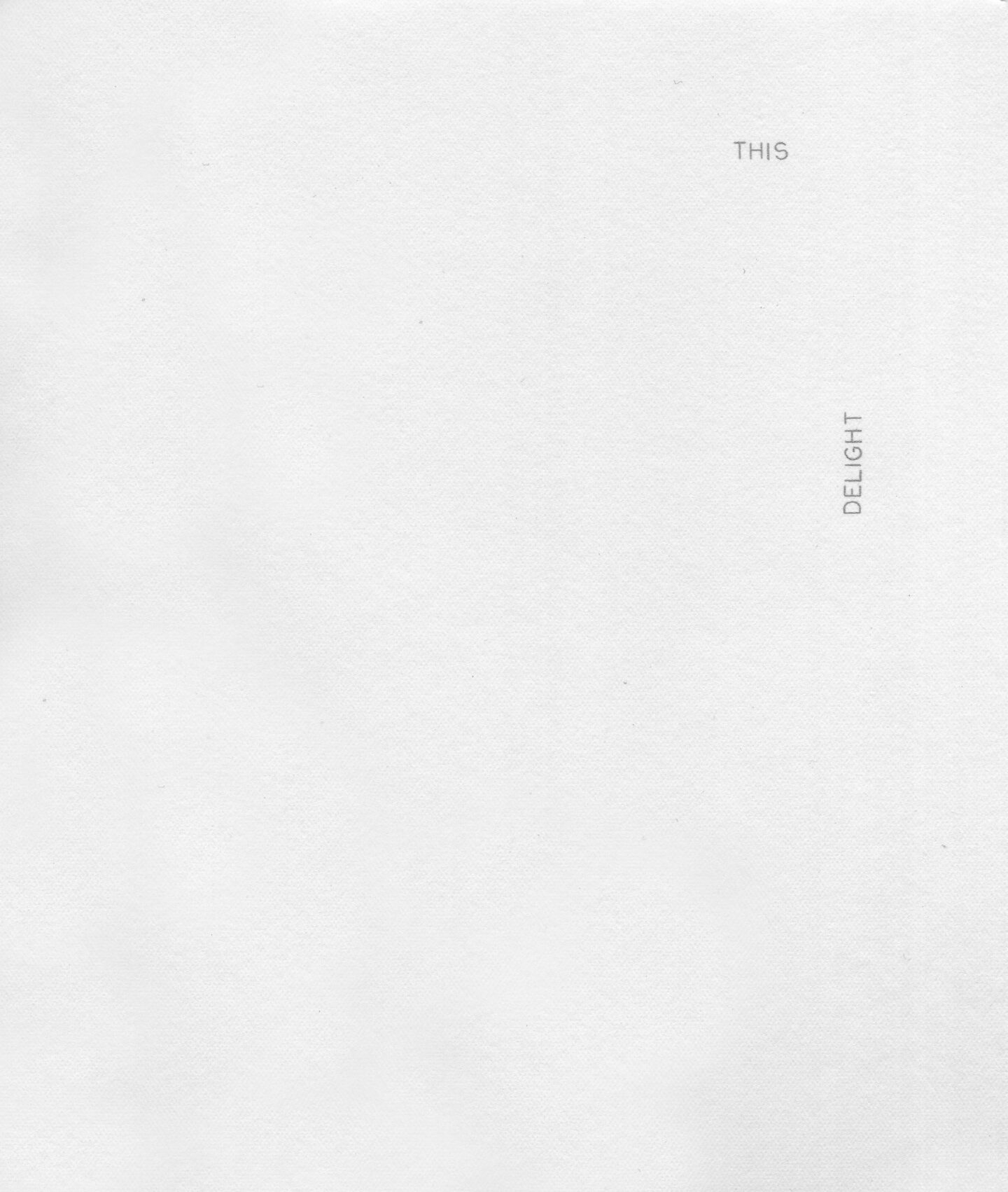 Robert Barry - Crown Point Press